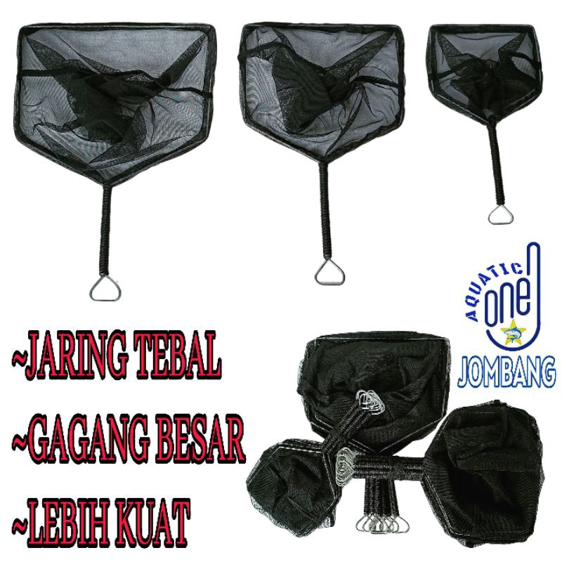 Jual SEROK ikan hias kolam aquarium akuarium serokan WARNA HITAM ...