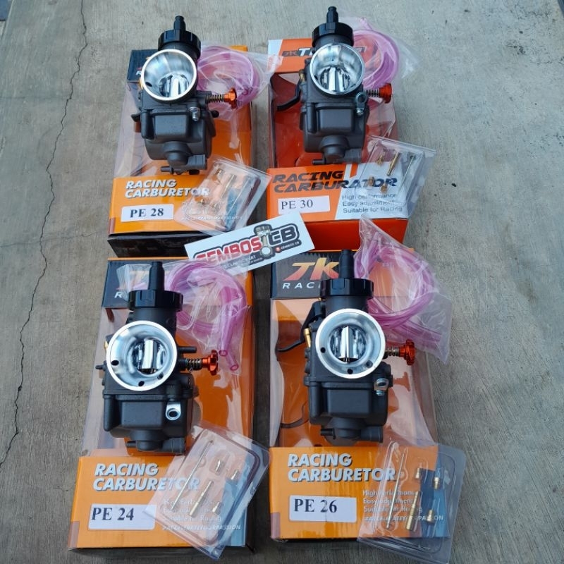 Jual karburator karbu carburator PE TK RACING 24,26,28,30 | Shopee Indonesia