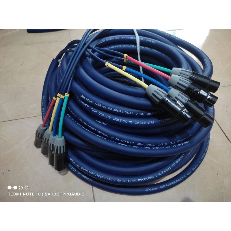 Jual KABEL SNAKE 4CH SPL AUDIO CSB04 kabel input power 4Chanel | Shopee ...
