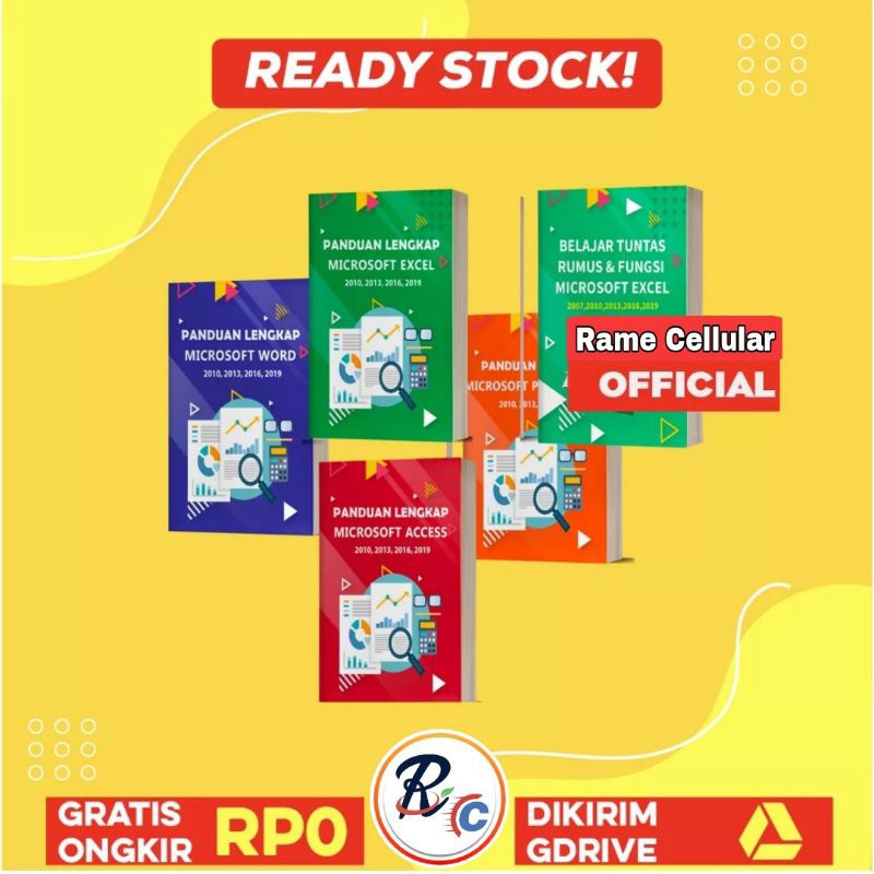 Jual PANDUAN LENGKAP Mɪᴄʀᴏꜱᴏꜰᴛ OFFICE - Word, Access, Powerpoint, Excel Pemula dan Rumus Fungsi ...