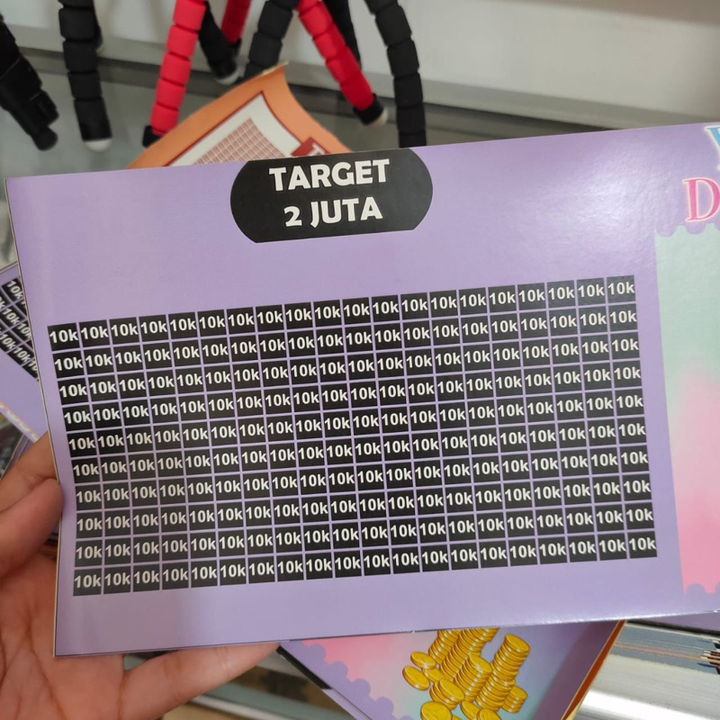 Jual Stiker Celengan Target | Shopee Indonesia