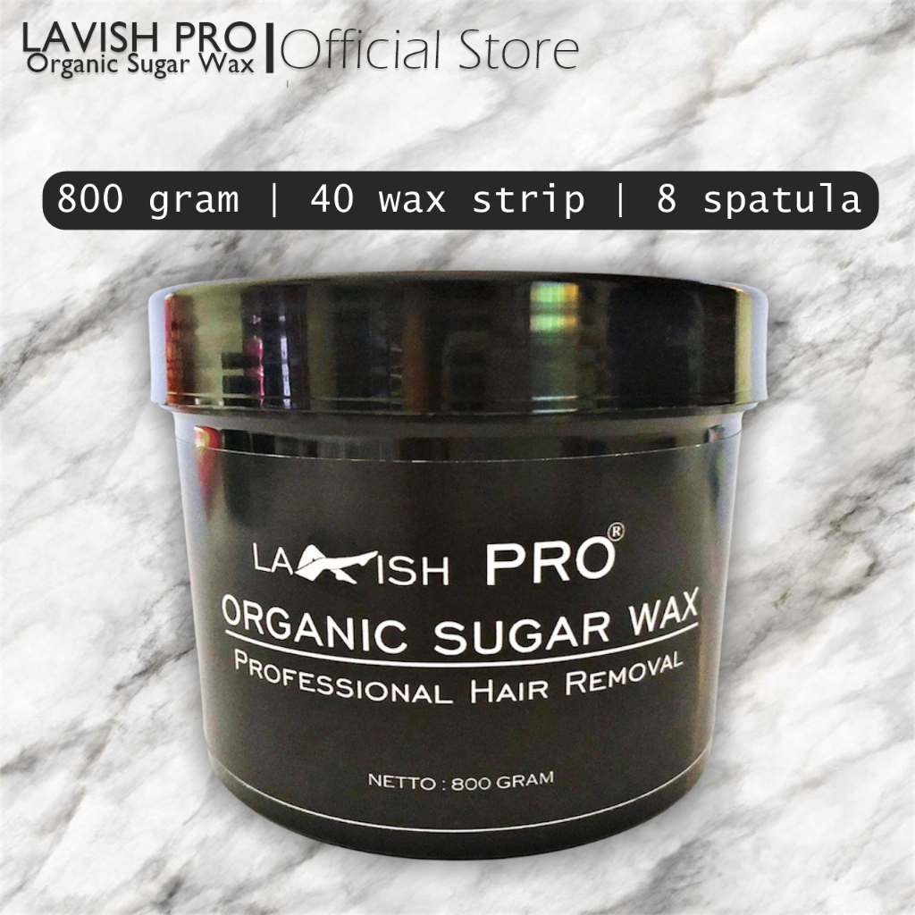 Jual Lavish PRO Organic Sugar Wax 150gr 250gr 350gr 800gr / Pencabut ...