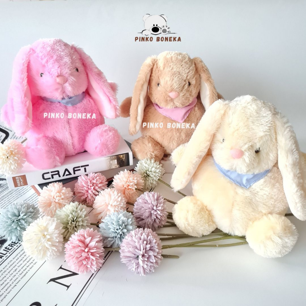 Jual Boneka animal kelinci rabbit bunny telinga panjang lucu lembut ...