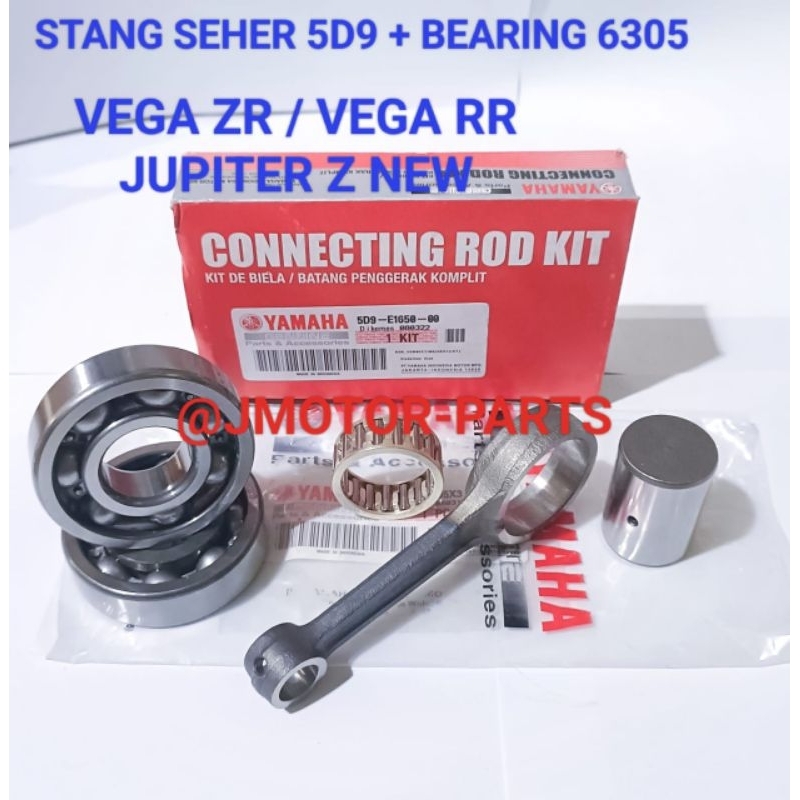 Jual STANG SEHER 5D9 + BEARING 6305 2PCS CONNECTING ROD KIT JUPITER Z ...