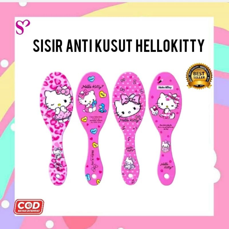 Jual Sahabat Shopping - Sisir Rambut Hellokitty | Sisir Anak Hellokitty ...