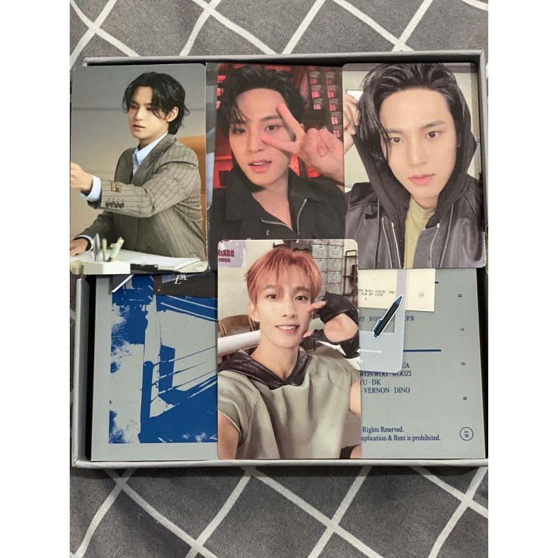 Jual pc seventeen fml mingyu dk photocard | Shopee Indonesia