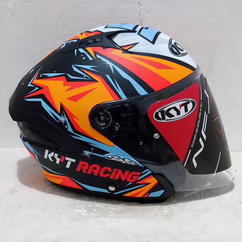 Jual HELM KYT NFJ SOLID MOTIF ORIGINAL | Shopee Indonesia