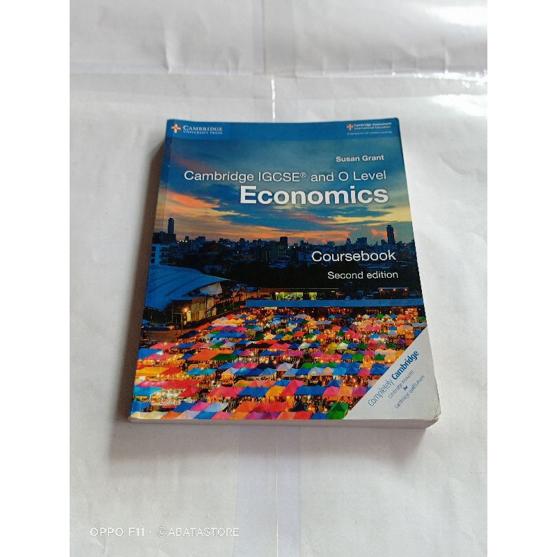 Jual BUKU CAMBRIDGE IGCSE AND O LEVEL ECONOMICS COURSEBOOK SECOND EDITION SUSAN GRANT | Shopee ...
