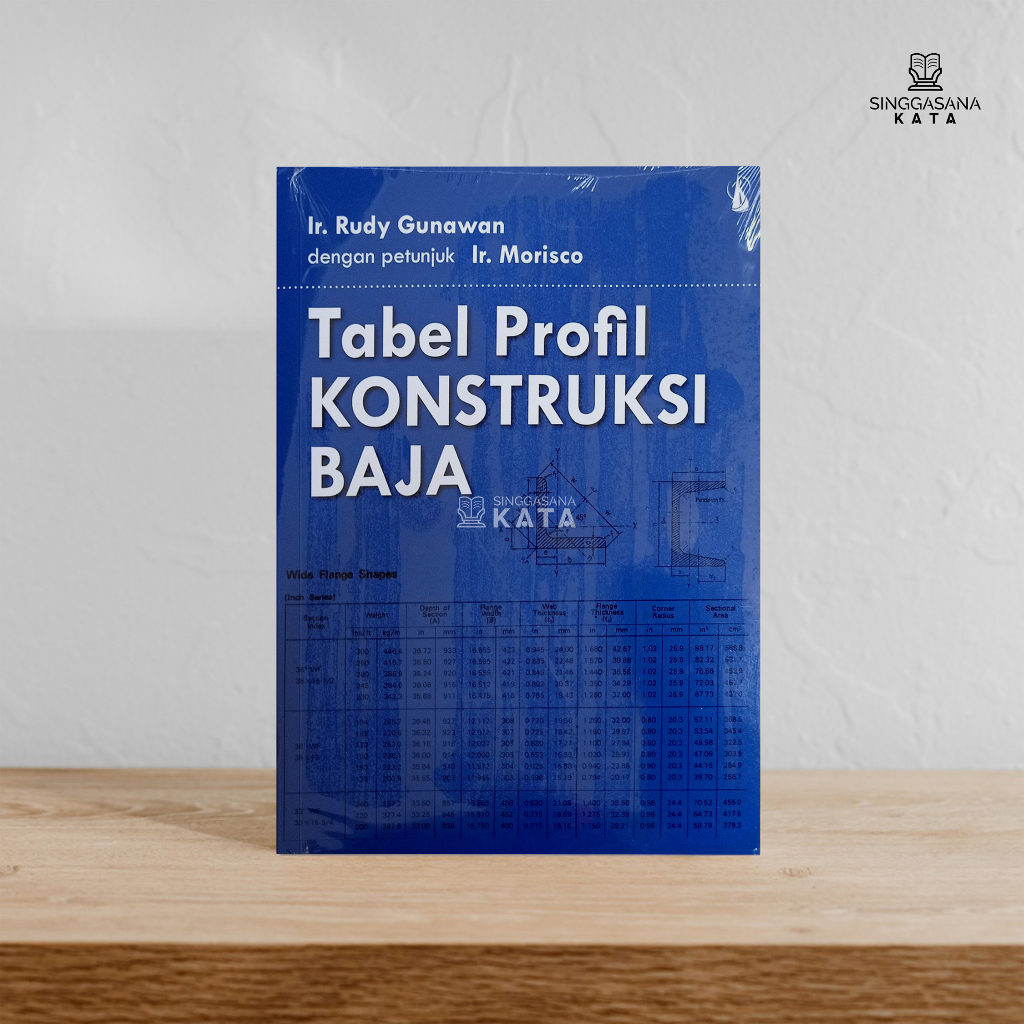 Jual Buku Tabel Profil Konstruksi Baja - Rudy Gunawan - Kanisius | Shopee Indonesia