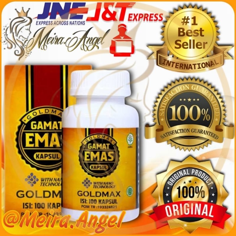 Jual GOLDMAX Asli Original Walatra Gamat Emas 100 Kapsul BPOM | Shopee ...