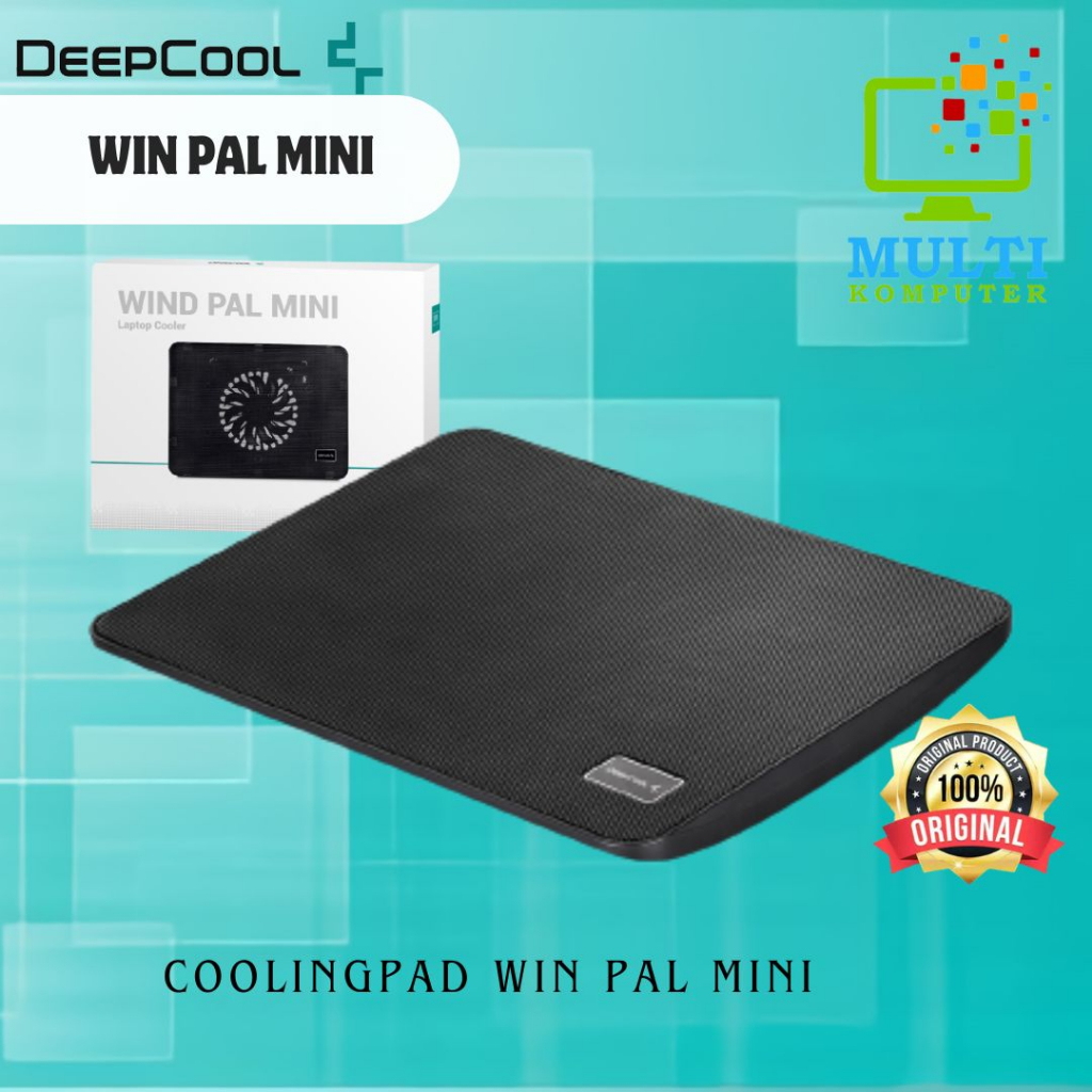 Jual Cooling Pad Fan Deep Cool WindPal Mini Laptop Coolingpad Deepcool ...