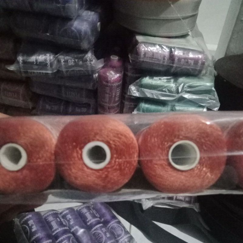 Jual Benang Jahit Nilon Peniti NO.30. 1pack .isi 10 gulung benang | Shopee Indonesia