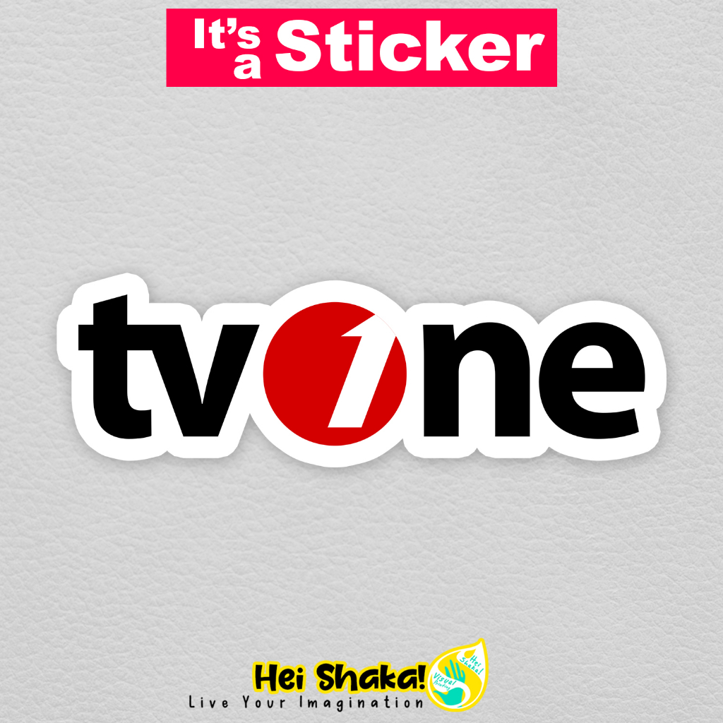 Jual Heishaka Stiker TV One Logo Sticker Vinyl Anti Air | Shopee Indonesia