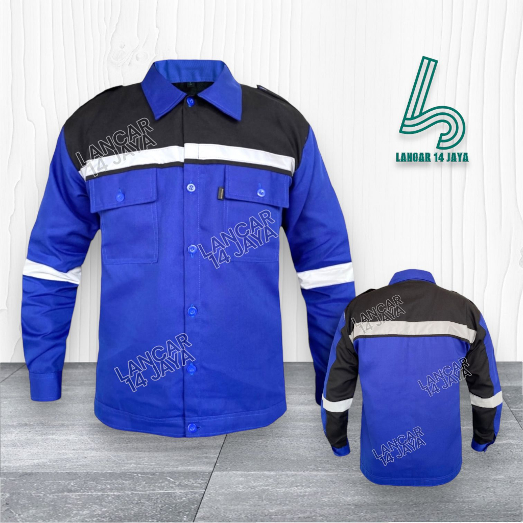 Jual Wearpack Safety Kombinasi 2 warna / Katelpak Kombinasi / Setelan ...