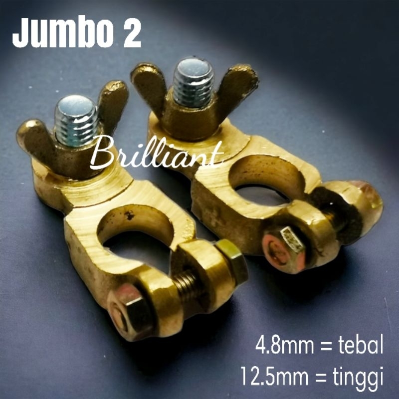 Jual Klem Accu Aki / Kepala Aki Kuningan - Type Kepala Besar Khusus ...