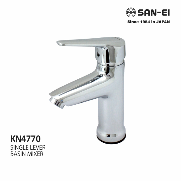 Jual SANEI Single Lever Basin Mixer KN4770 | Kran Panas Dingin | Kran Wastafel | Shopee Indonesia