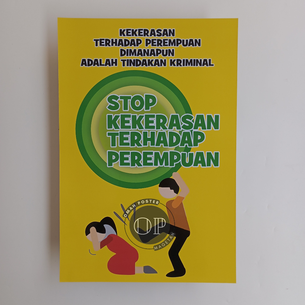 Jual Poster STOP Kekerasan Terhadap Perempuan - Poster Sekolah | Shopee Indonesia