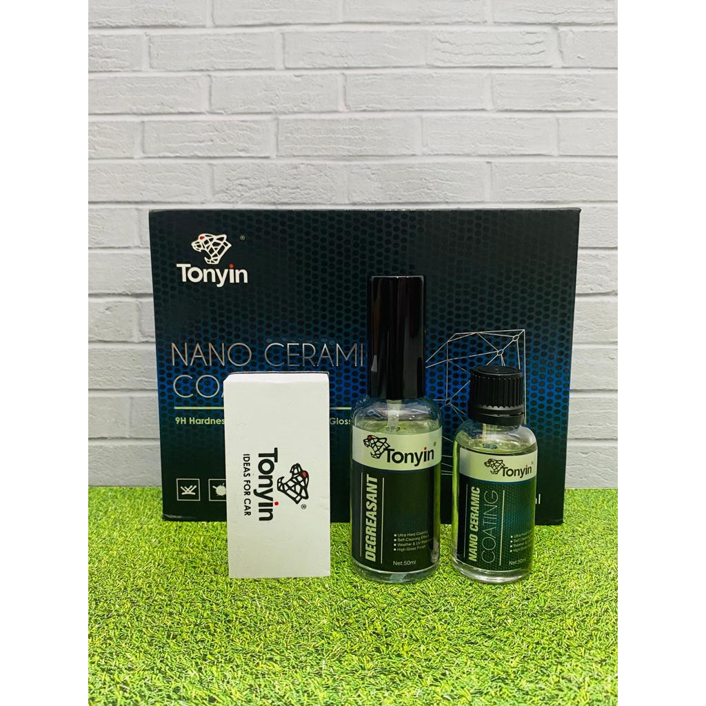 Jual Nano Ceramic Coating 9H+ Hardness Super Hydrophobic & Gloss 30mL | Shopee Indonesia