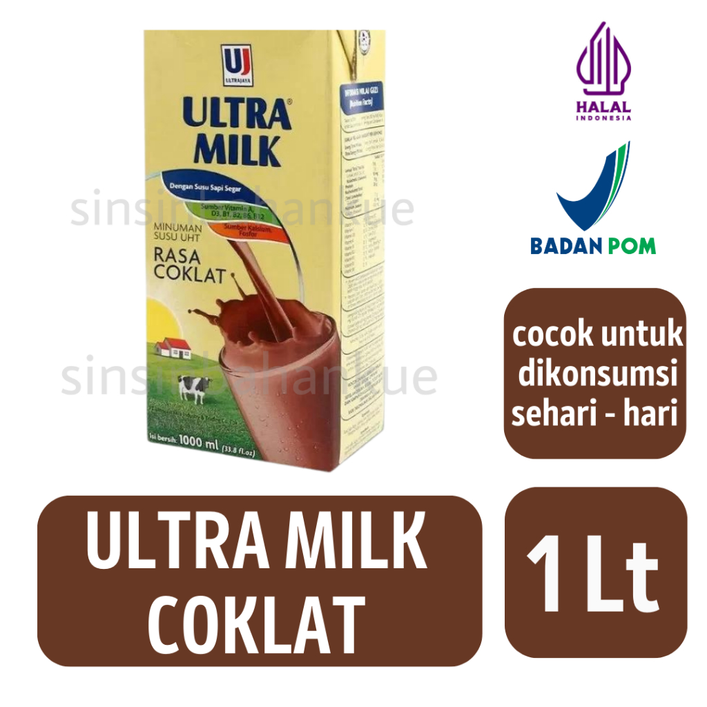 Jual Susu UHT Ultra Milk Coklat [1 Liter] | Shopee Indonesia