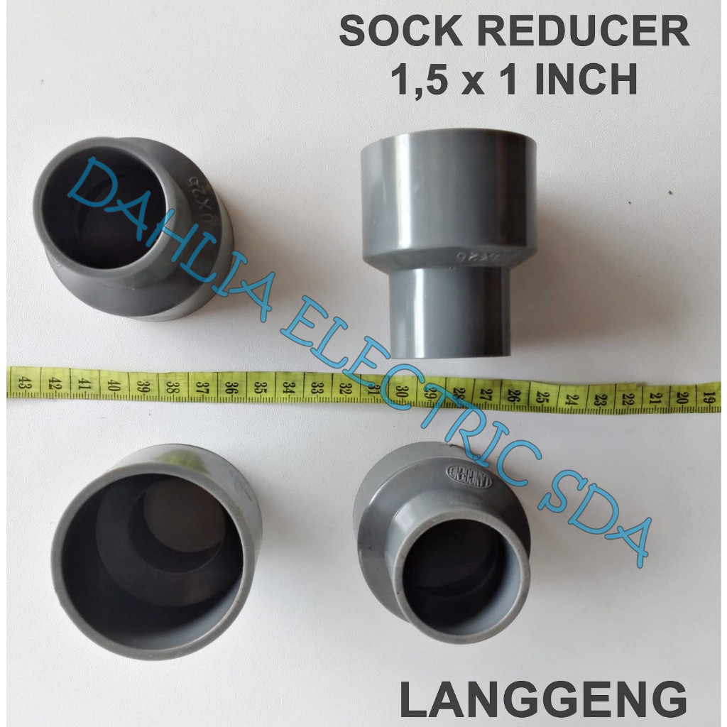 Jual SOCK REDUCER PVC 1,5INCH X 1 INCH | Shopee Indonesia