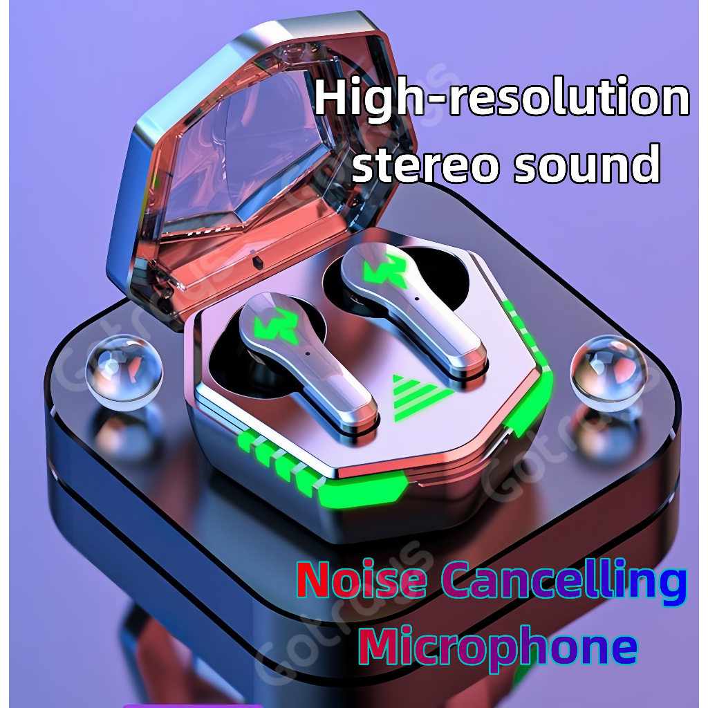 Jual Gotrays N35 TWS 5.2 Bluetooth Earphone Gaming Latensi Rendah Headset Gaming | Shopee Indonesia