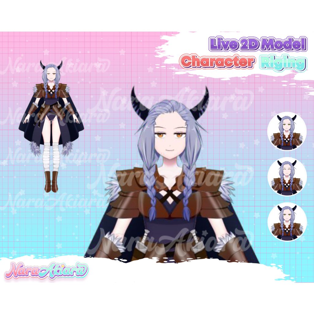 Jual Transformasikan Streaming Anda Dengan Karakter Anime Vtuber Model ...