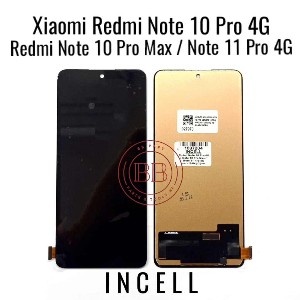 Jual LCD Touchscreen Fullset Xiaomi Redmi Note 10 Pro 4G / Note 10 Pro Max / Note 11 Pro 4G ...