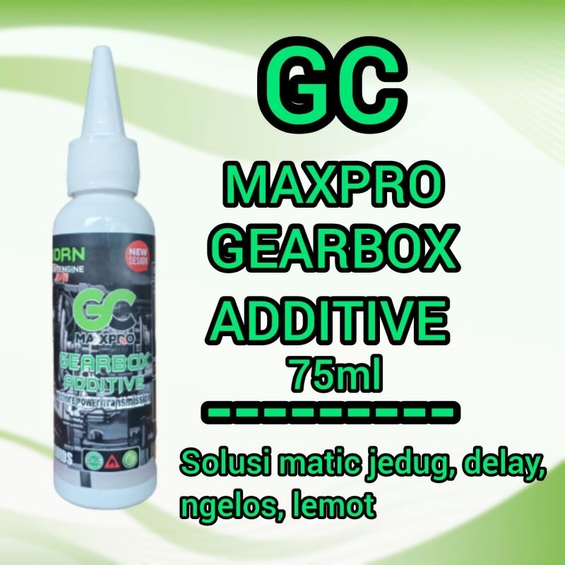 Jual GEARBOX ADDITIVE GC MAXPRO 75 ML Aditif Oli Matic Perawatan ...