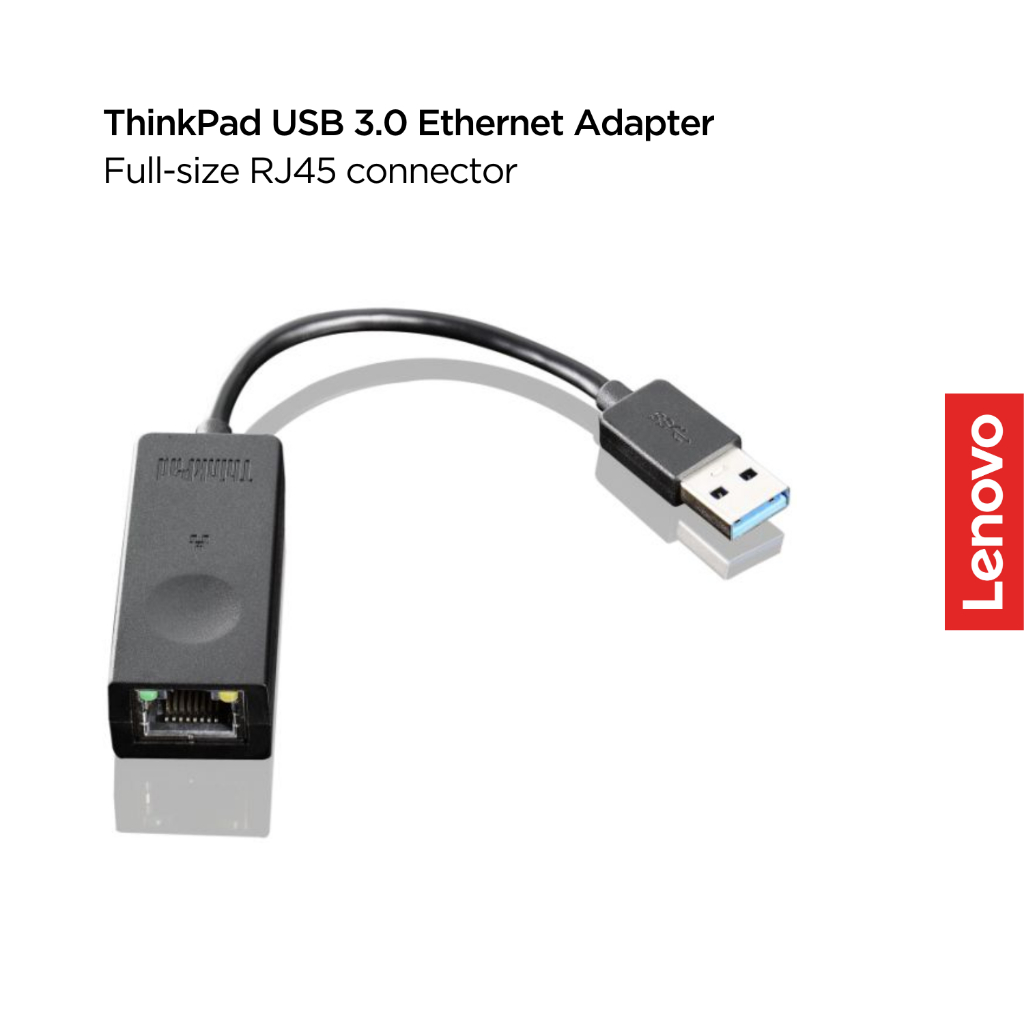Jual Lenovo Thinkpad USB 3.0 Ethernet Adapter 4X90E51405 | Shopee Indonesia