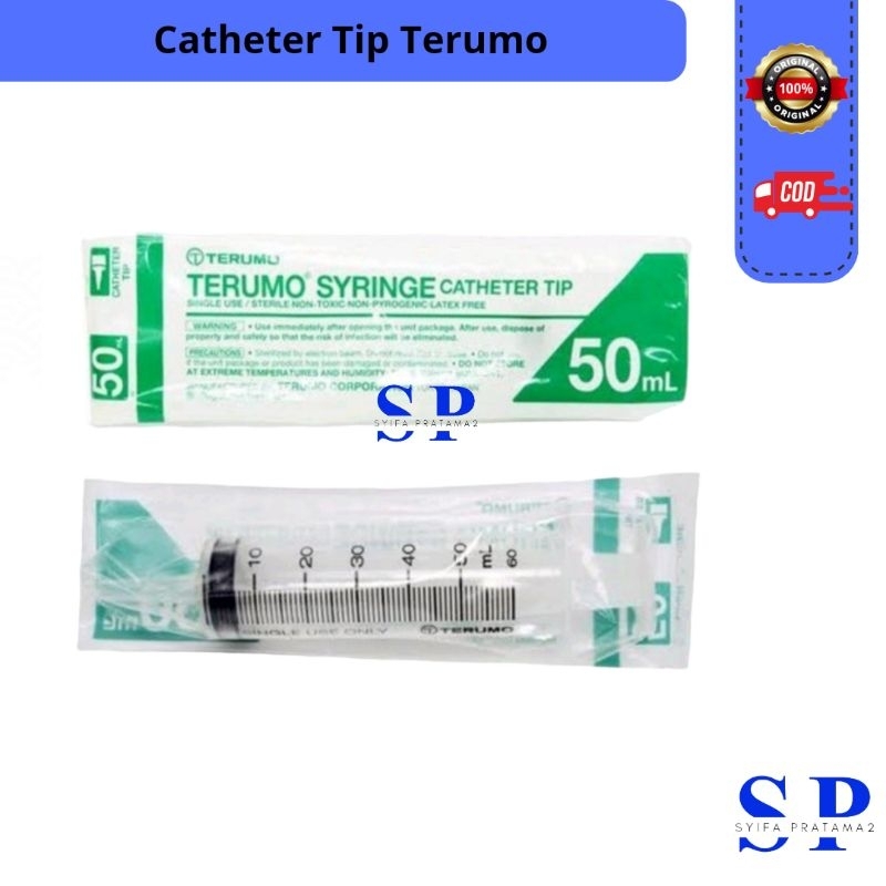 Jual Per Pcs Catheter Tip Terumo 50cc | Spuit 50 ml Lubang Tengah ...