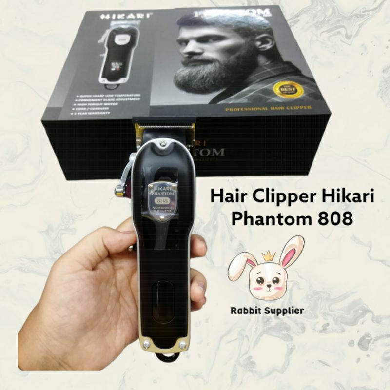 Jual HAIR CLIPPER HIKARI PHANTOM 808 | Shopee Indonesia