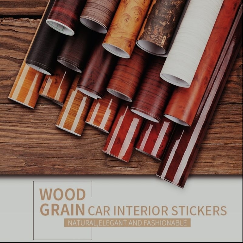 Jual Stiker 3D Lebar 120cm Motif kayu Bertexture dan Marmer Glossy ...