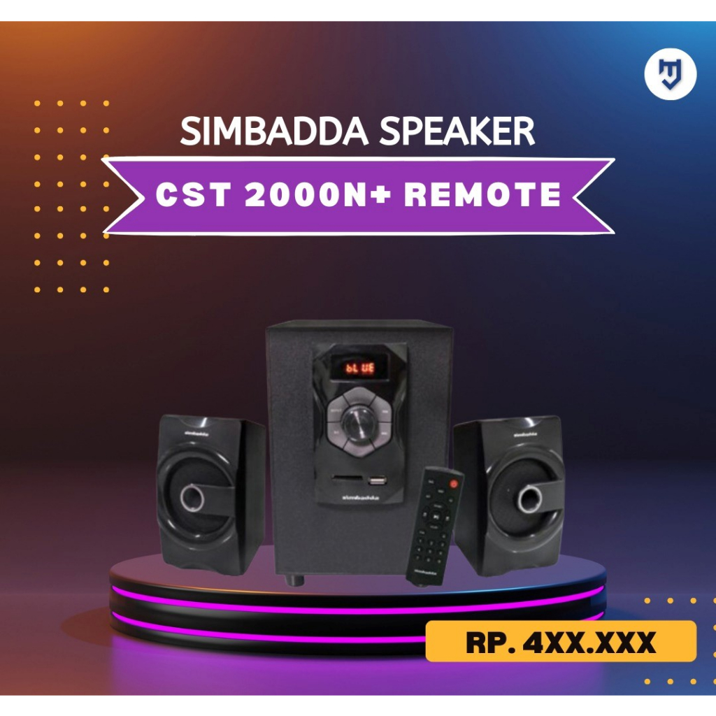 Jual Simbadda Speaker CST 2000N+ Remote | Shopee Indonesia