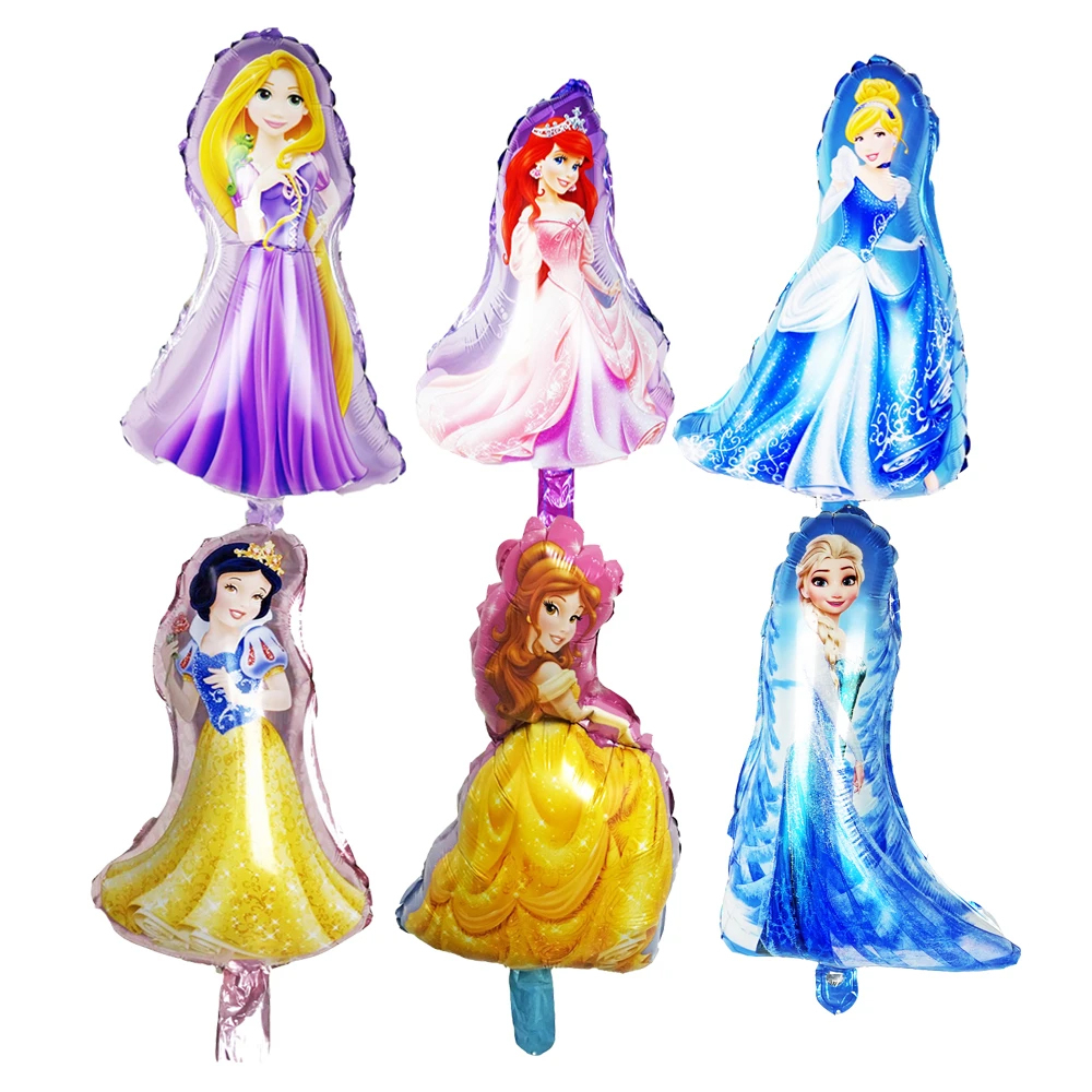 Jual Balon Foil Mini Karakter Princess Frozen Elsa Anna Balon Ulang ...