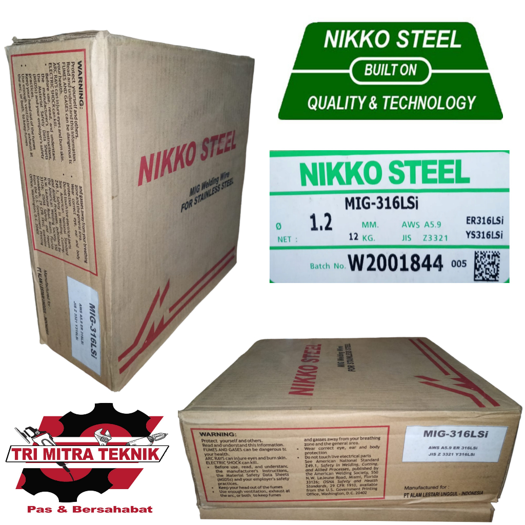 Jual MIG-316LSi Kawat Las stainless Steel MIG Welding Wire For ...