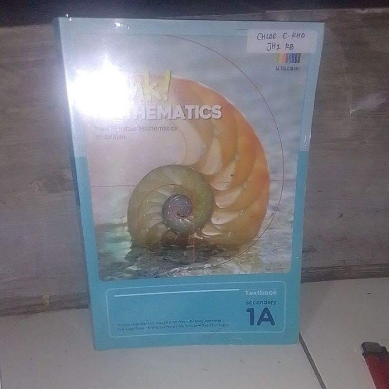 Jual buku think mathematics new syllabus 8th edition textbook 1A ...