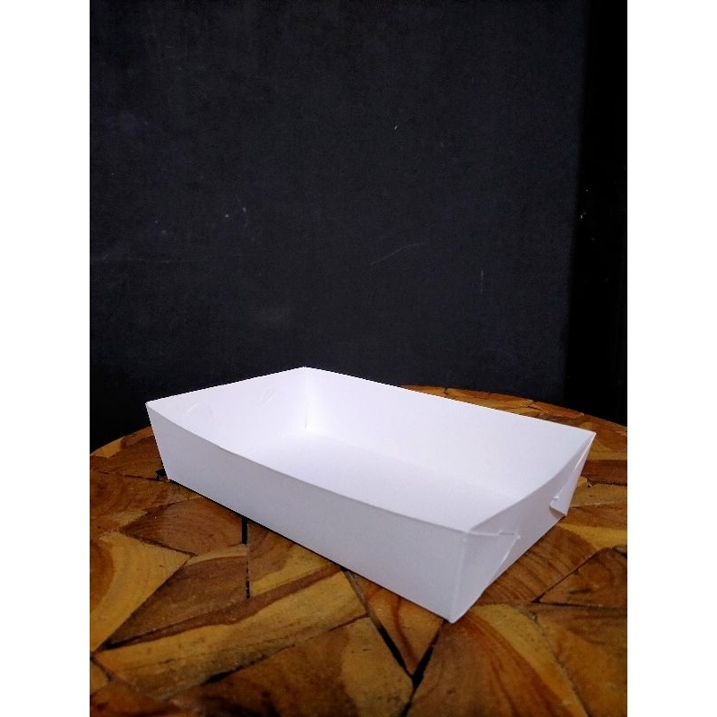 Jual Wadah Kertas Box Dus Packing Jualan Makanan Dine In Take Away Bisa ...