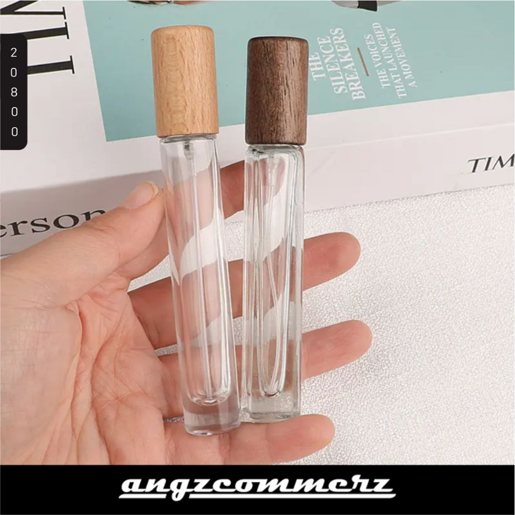 Jual Botol Parfum Kaca Spray Corak Kayu Estetik 10 ml SMG | Shopee ...