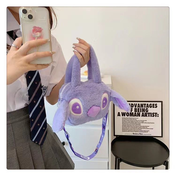 Jual Tas Lilostitch Bag Disney stitch bulu lembut Terbaru Bisa Cod ...