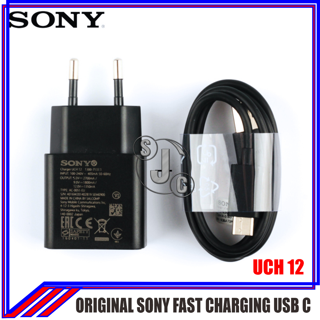 Jual Charger Sony Xperia XZ2 XZ2 Premium ORIGINAL 100% Fast Charging ...