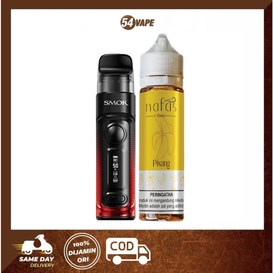 Jual Smok RPM C 50W + Liquid Nafas 60ml | Shopee Indonesia