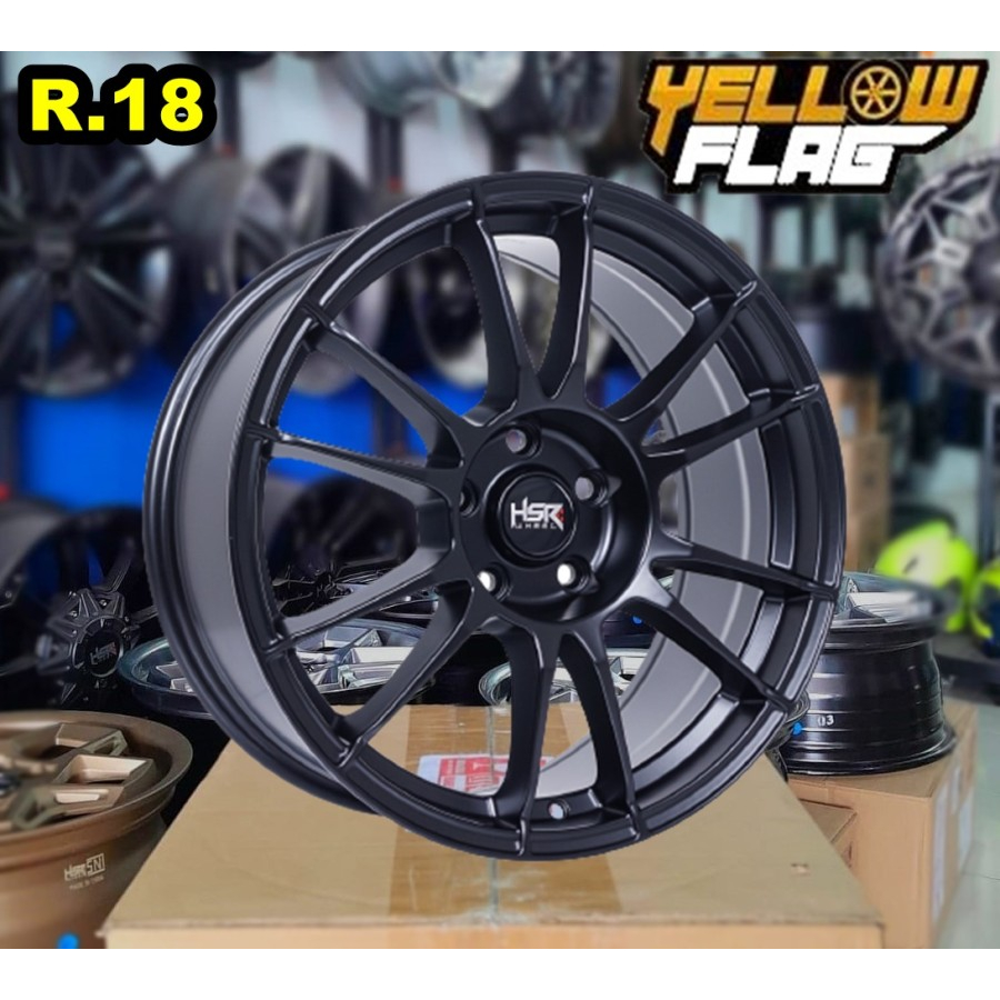 Jual velg racing Hrv ring 18 hsr pcd 5x114,3 velg mobil r18 innova xpander | Shopee Indonesia