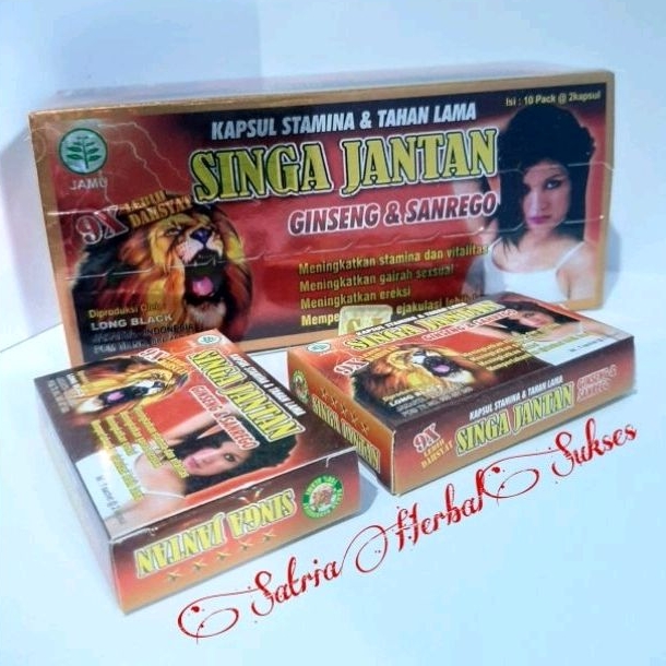Jual Singa Jantan Kapsul Original 100% | Shopee Indonesia