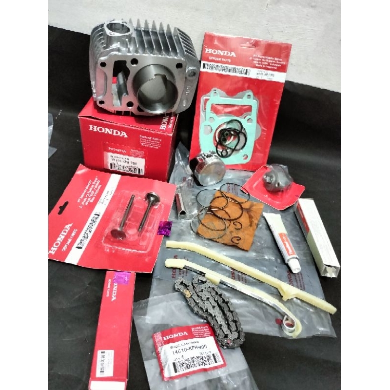 Jual Blok seher komplit isi piston kit 7pcs KPH honda supra x 125 Karisma Kirana | Shopee Indonesia