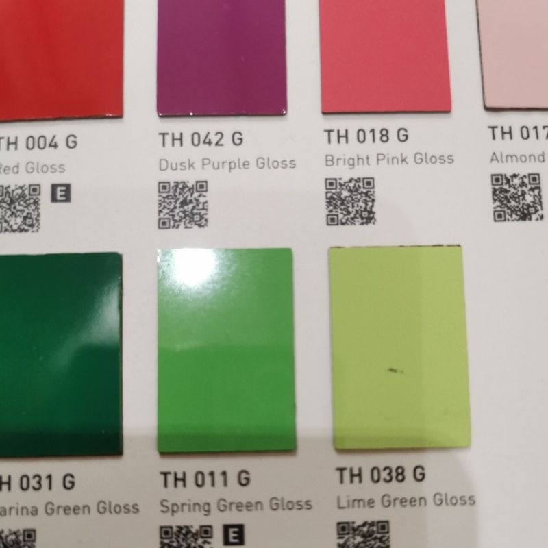 Jual HPL TACO motif solid glossy kilap dan doff mate warna pelangi tipe G dan D tipe AB DB ...