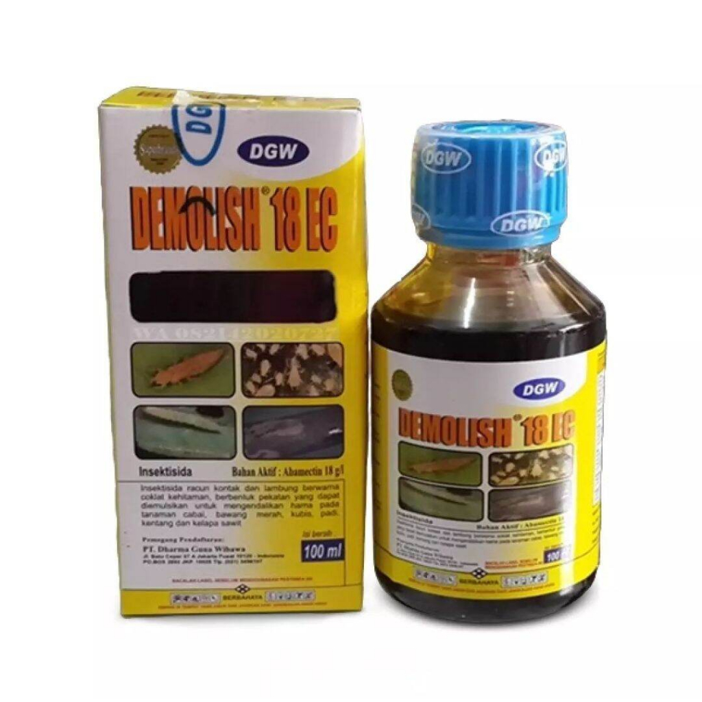 Jual DEMOLISH 18 EC 100 ML INSEKTISIDA ABAMEKTIN | Shopee Indonesia