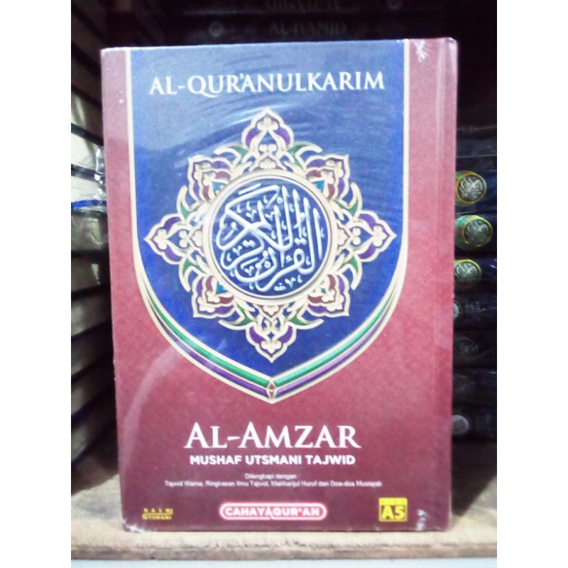 Jual Al Qur'an Al Amzar Mushaf Utsmani A5 Tajwid warna | Shopee Indonesia