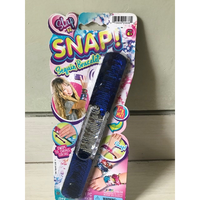 Jual snap slap it gelang mainan new ori sequize bracelet | Shopee Indonesia
