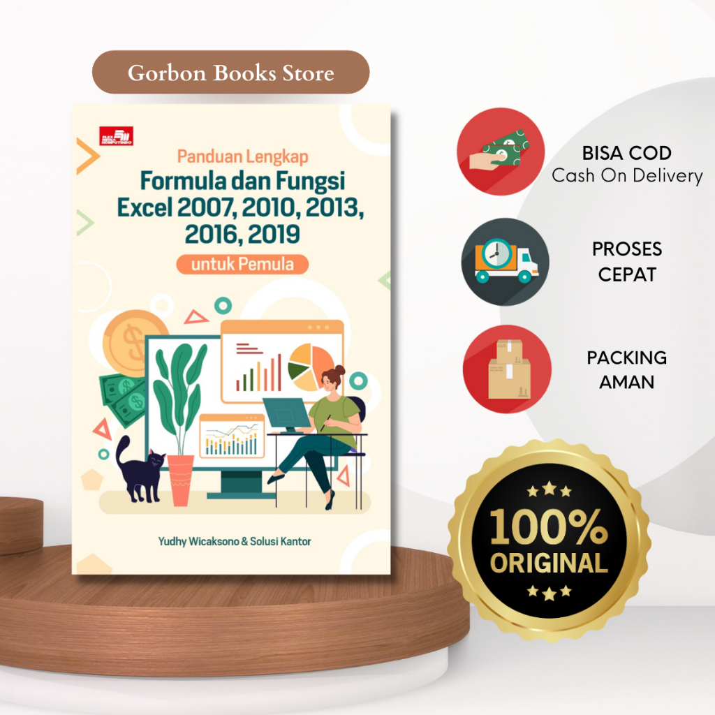 Jual Panduan Lengkap Formula dan Fungsi Excel 2007, 2010, 2013, 2016, 2019 untuk Pemula | Shopee ...