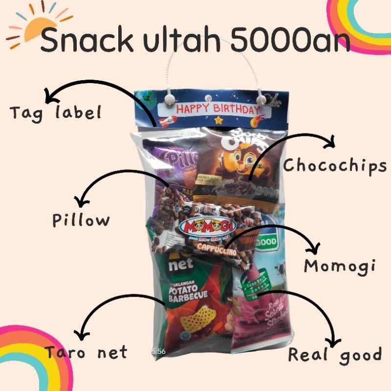 Jual Snack Ultah Murah Anak Bingkisan Ulang Tahun Murah Label Ulang ...